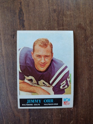 1965 Philadelphia #9 Jimmy Orr Baltimore Colts Ex | eBay