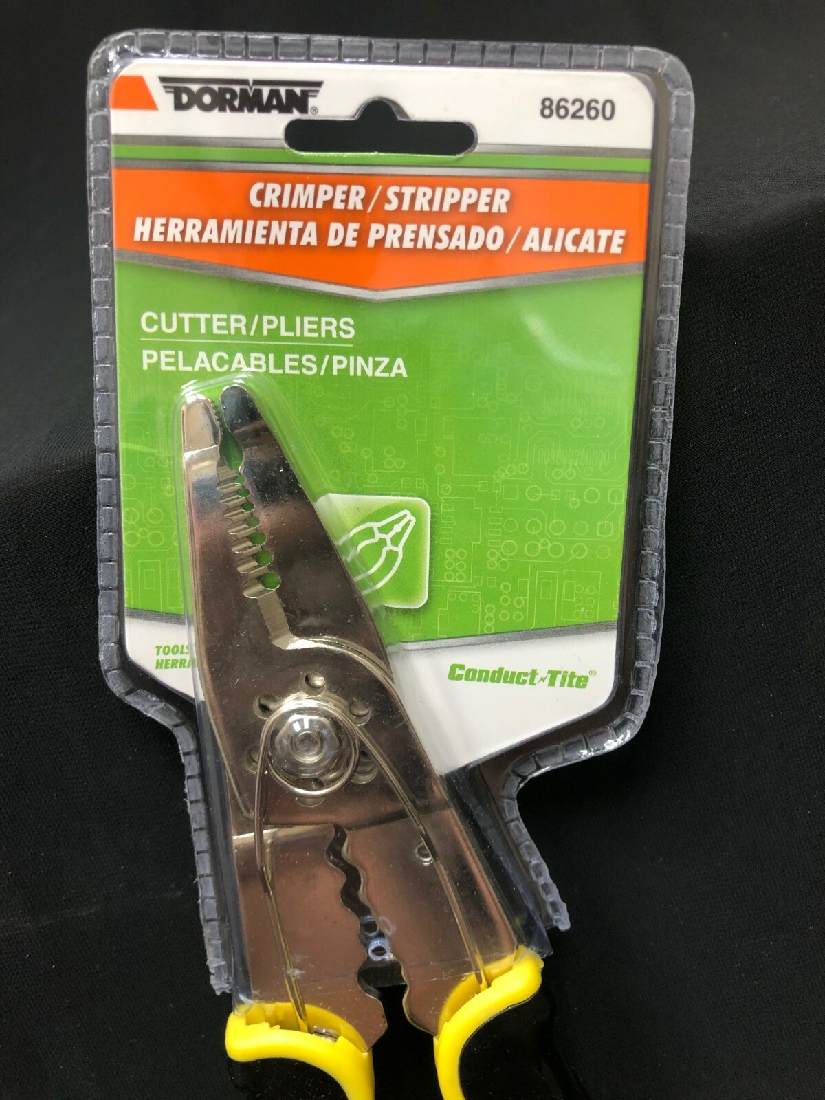 Dorman Conduct-Tite Electrical Wire Stripper/Crimper Spring Loaded ...