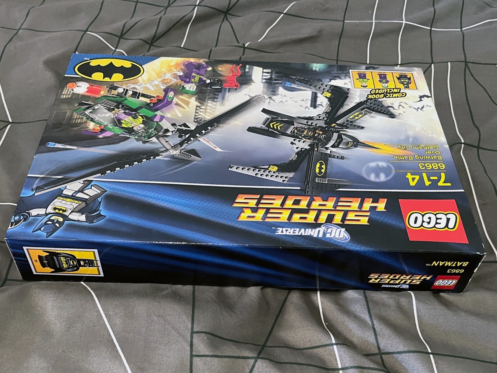 LEGO DC Super Heroes Batwing Battle Over Gotham City (6863) SEALED NEW ...