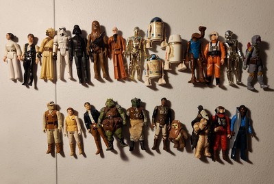 Star wars Action Figures Vintage Collection Lot. 25 Figures From 70s ...
