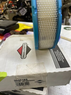 Genuine OEM Briggs & Stratton 394018S Filter A/C Cartridge | eBay