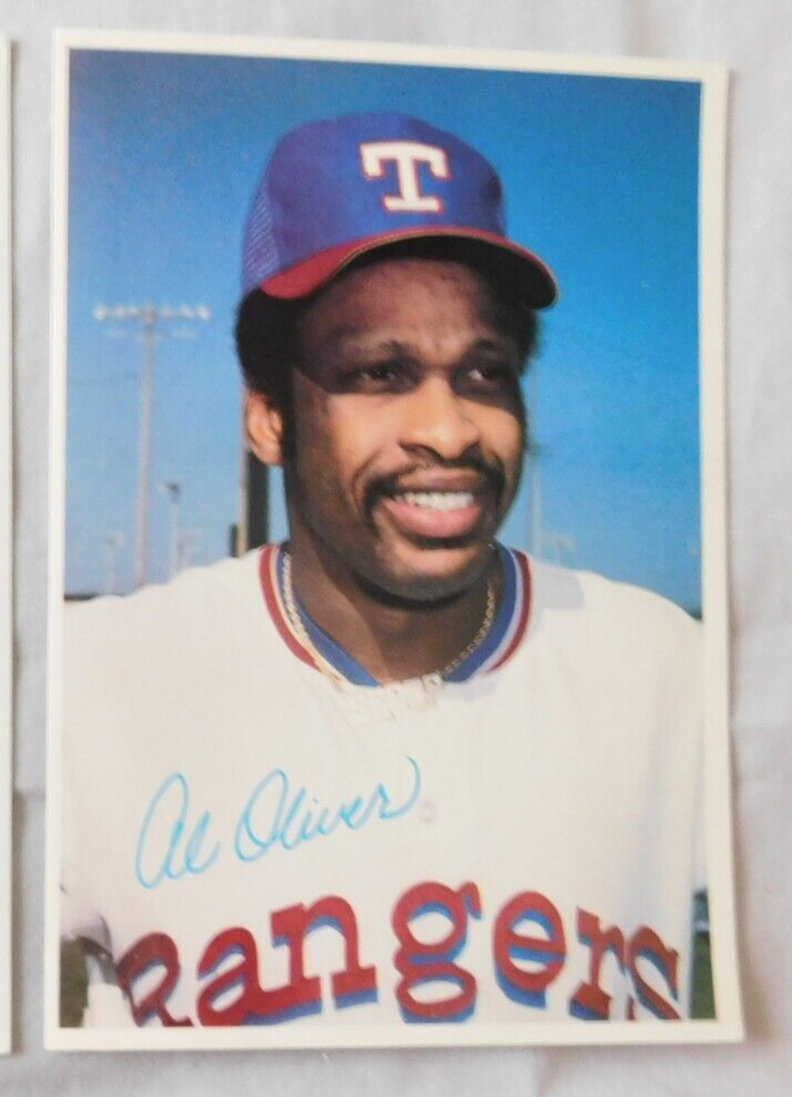 1980 Topps Superstar 5x7 #35 Al Oliver Texas Rangers Baseball Card nm ...