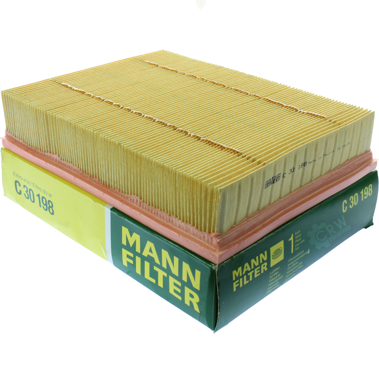 3x Original MANN-FILTER Filtre à Air C 30 198 Air Filtre | eBay