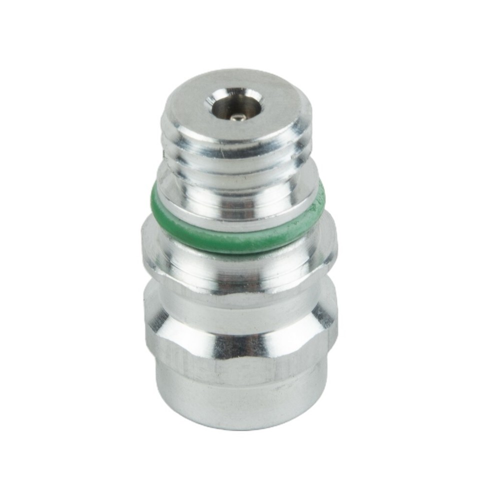 New A/C Service Valve High Side R-134a Port Adapter With Replaceable ...