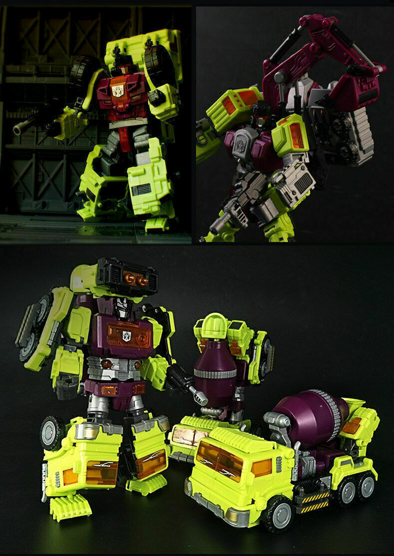 New In Stock NBK Devastator Transformation Boy Toy Oversized Figure | eBay