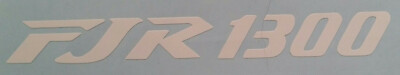 FJR1300 (Yamaha) motorcycle sticker pair tank panel vinyl cutout | eBay