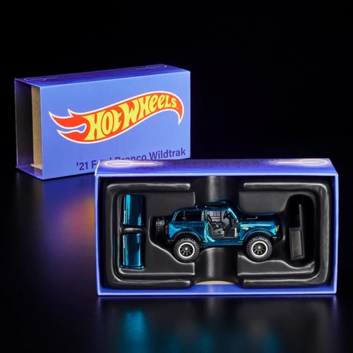 Hot Wheels 2022 HW RLC Exclusive Spectraflame Blue ’21 Ford Bronco ...