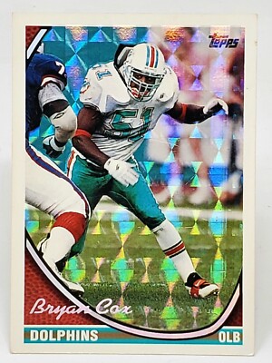 Bryan Cox 1994 Topps Special Effects Card #348 Miami Dolphins NFL | eBay