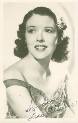 FRAN ALLISON - PHOTOGRAPH SIGNED | eBay