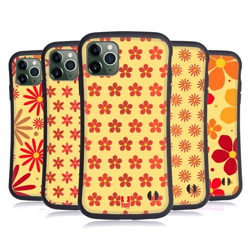 HEAD CASE DESIGNS FLORAL PATTERN HYBRID CASE FOR APPLE iPHONES PHONES ...