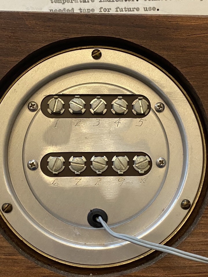 Vintage Don Kent Instruments Wind Speed Wind Direction Weather Guide ...