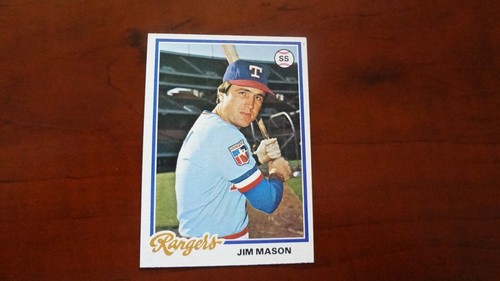 1978 TOPPS # 588 JIM MASON BASEBALL CARD | eBay