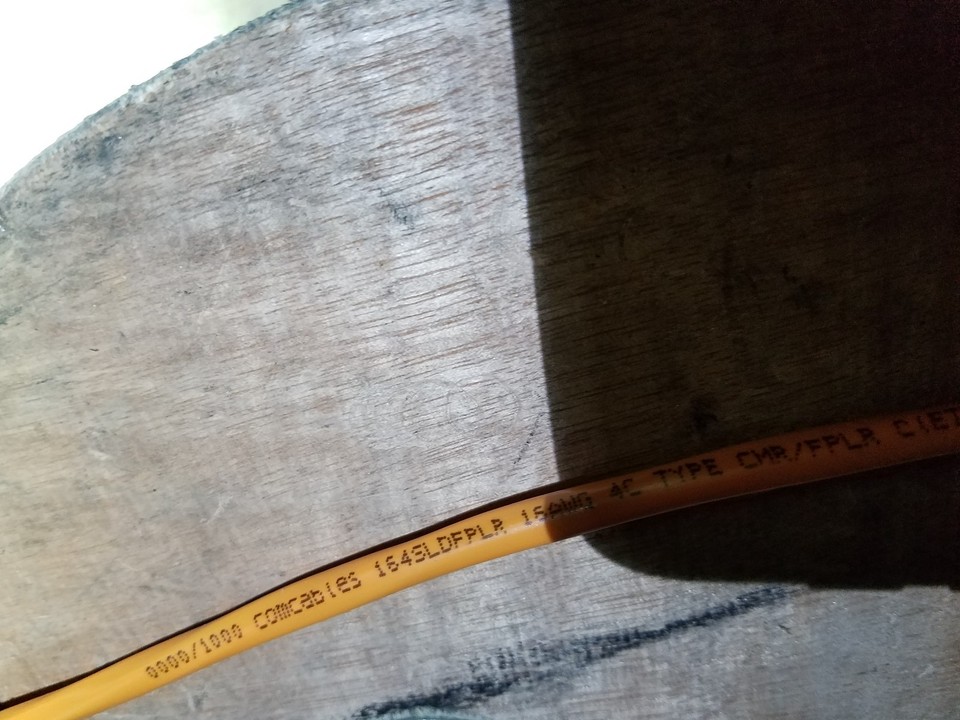 comCables BC-164SLDFPLROR 16/4C Solid Riser Fire Alarm/Security Cable ...