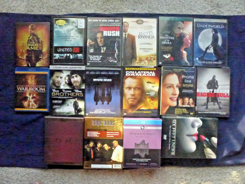 Assorted Lot of DVDs & BluRay Movies Box sets Tins Thriller Drama | eBay