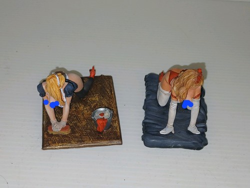 French Maid Metal Model Kit Collectible Figurine for Display Painted ...