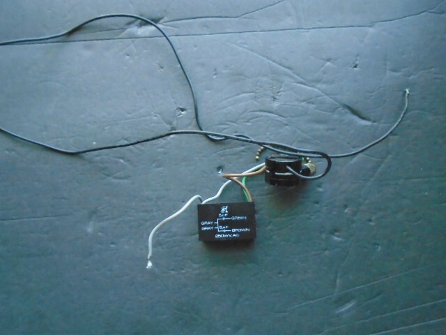 HUNTER CEILING FAN VINTAGE ORIGINAL WIRING HARNESS SWITCHES/PARTS/CAP ...