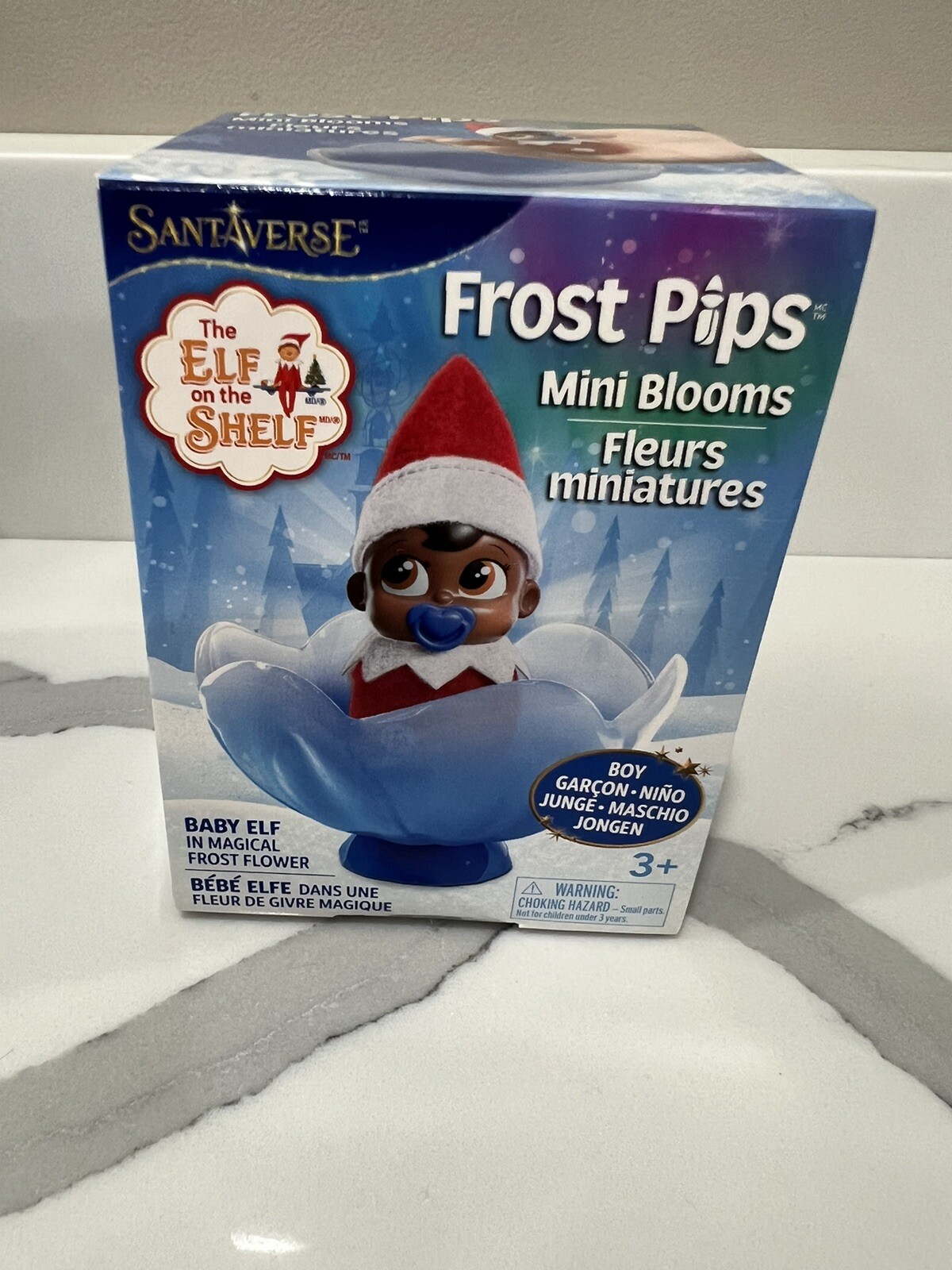 Elf on the Shelf Frost Pips Mini Blooms Elf Baby Boy with Brown Eyes ...