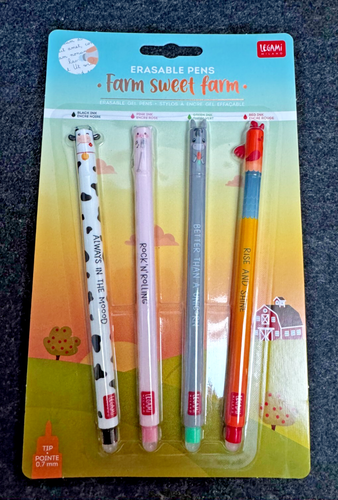 Nouveau Lot de 4 stylos LEGAMI Farm sweet farm Edition limitée | eBay