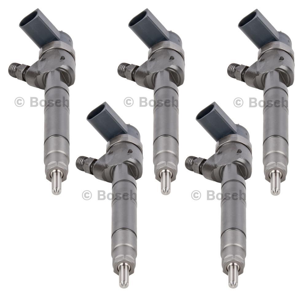 Set of 5 Bosch Fuel Injectors Rebuilt for Dodge Freightliner Sprinter 2 ...