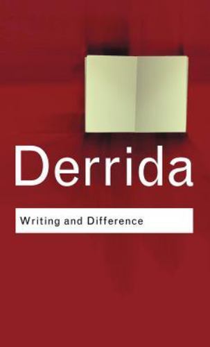 Writing and Difference by Jacques. Derrida (2001, Hardcover) for sale ...