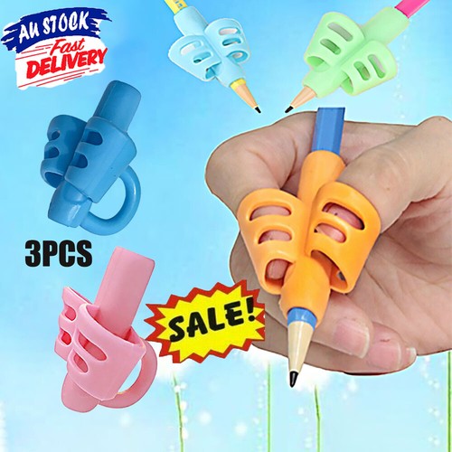 3pcs Children Pencil Holder Pen Writing Aid Grip Posture Correction ...