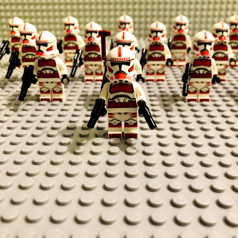 LEGO Star Wars Clone Mando Droid Minifigure Lot Army Builder Packs ...