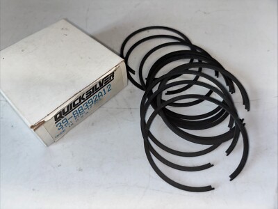 39-28616A12 NEW GENUINE OEM MERCURY OUTBOARD PISTON RING SET (12 RINGS ...