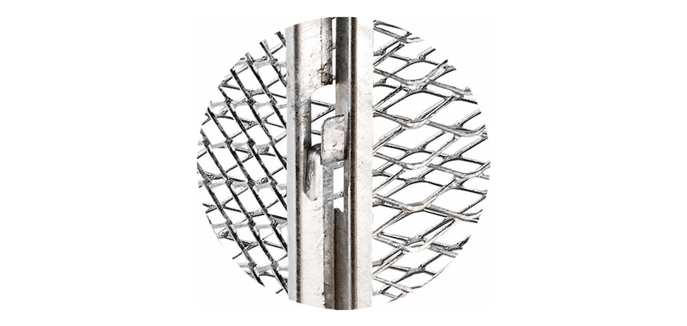 Original Brista Metall Komposter aus Streckmetall feuerverzinkt ...