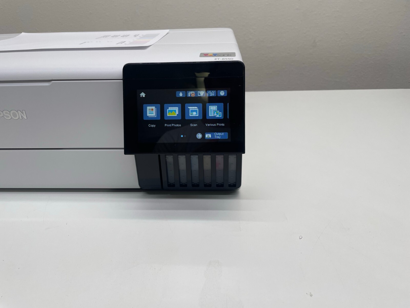 Epson EcoTank ET-8550 AIO Wireles Supertank Printer (LOW PAGE COUNT ~50 ...