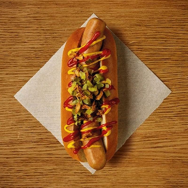 Rollover Hot Dog Sausages 12 x 85g Original Beechwood Smoked Bockwurst ...