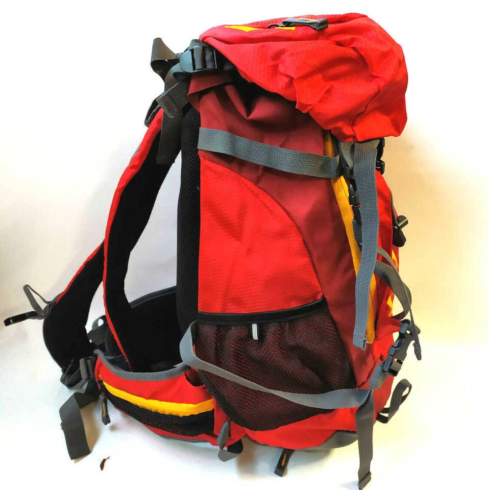 Black Crevice Rucksack Cheyenne, 45 Liter Red Wander Trekking Schule ...