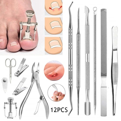 Professional Ingrown Toenail Tool Kit Toe Nail Clipper Set For Pedicure ...