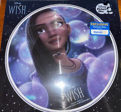 Disney Wish - Soundtrack - Picture Disc Vinyl LP - New/Sealed | eBay
