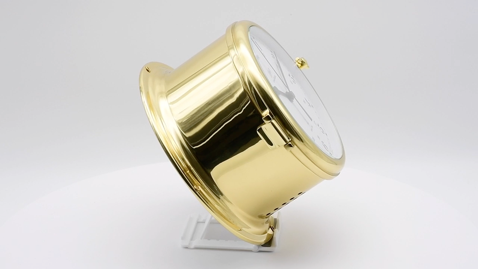 Ship's Bell Clock Brass 180Mm Royal With Quartz Movement Mechanical ...