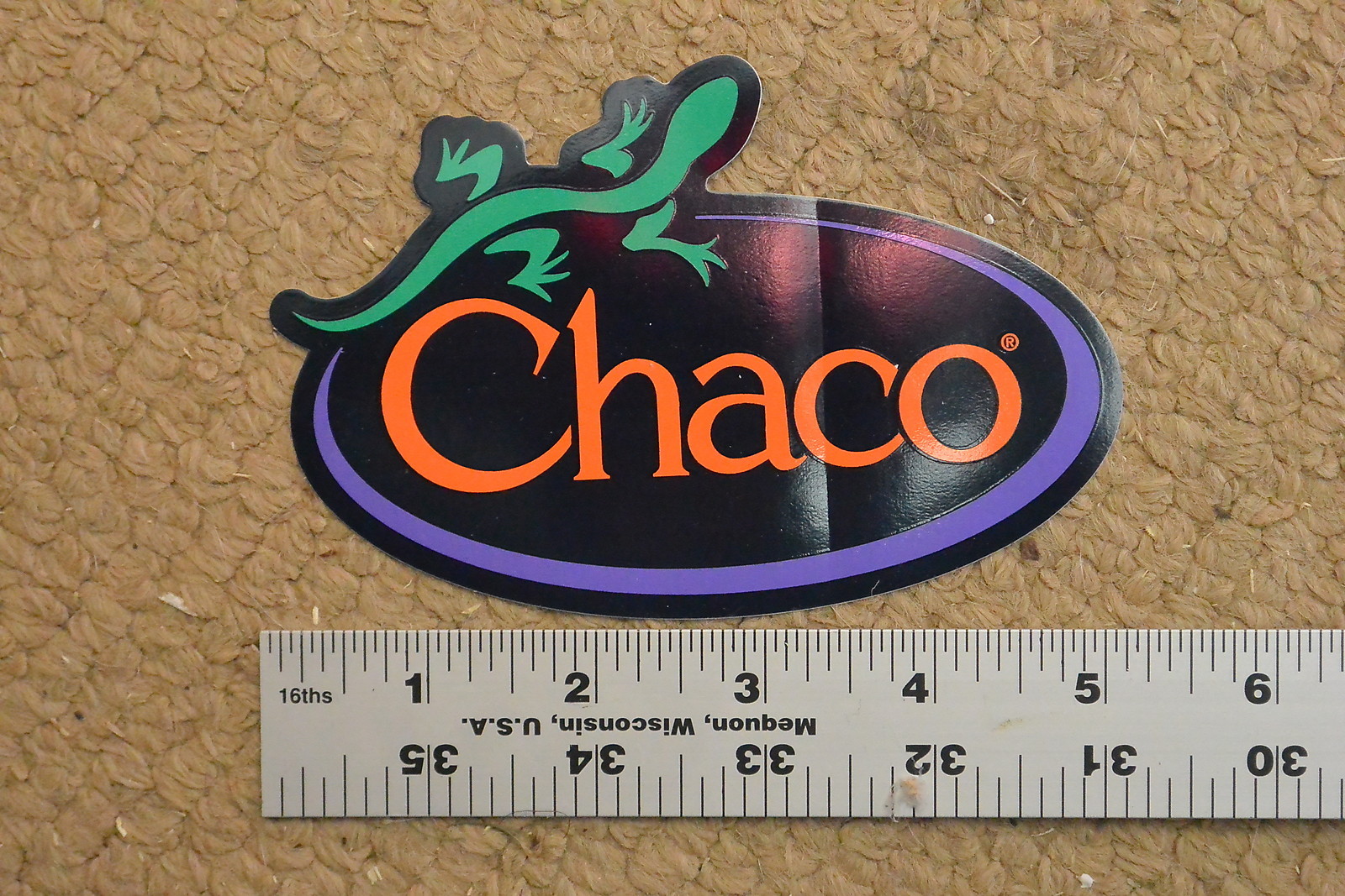 Chaco Footwear Black/Orange/Green/Purple Logo Sticker Decal | eBay