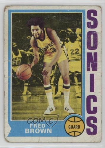 1974-75 Topps Fred Brown #125 | eBay