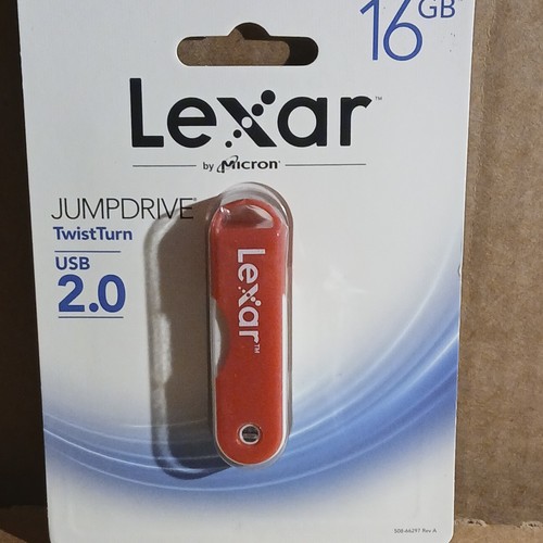 Lexar by Micron 16GB TwistTurn Jump Drive USB 2.0 Brand New | eBay