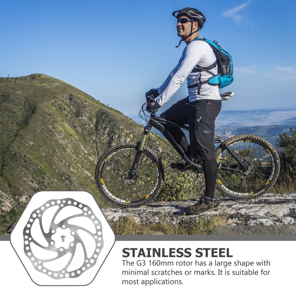 Pack of Mechanical Bike Disc Brake Rear Disc Rotor Brake Kit for ...