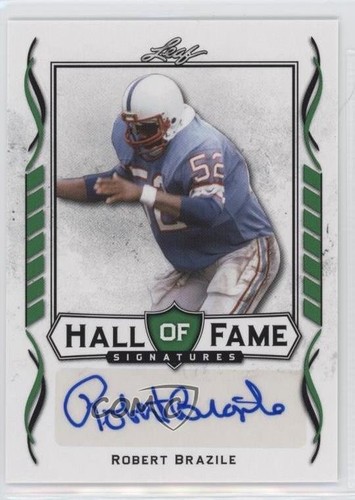 2021 Leaf Signature - Hall of Fame Autographs Robert Brazile #HOF-RB1 ...