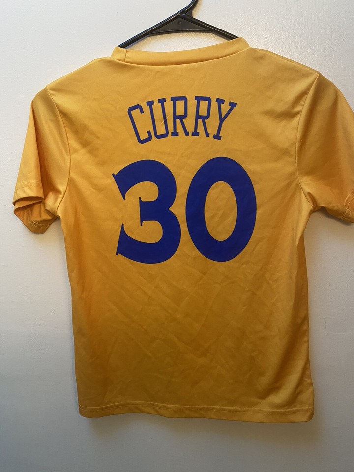 Stephen Curry #30 Golden State Warriors Name & Number Boys Size S(8 ...