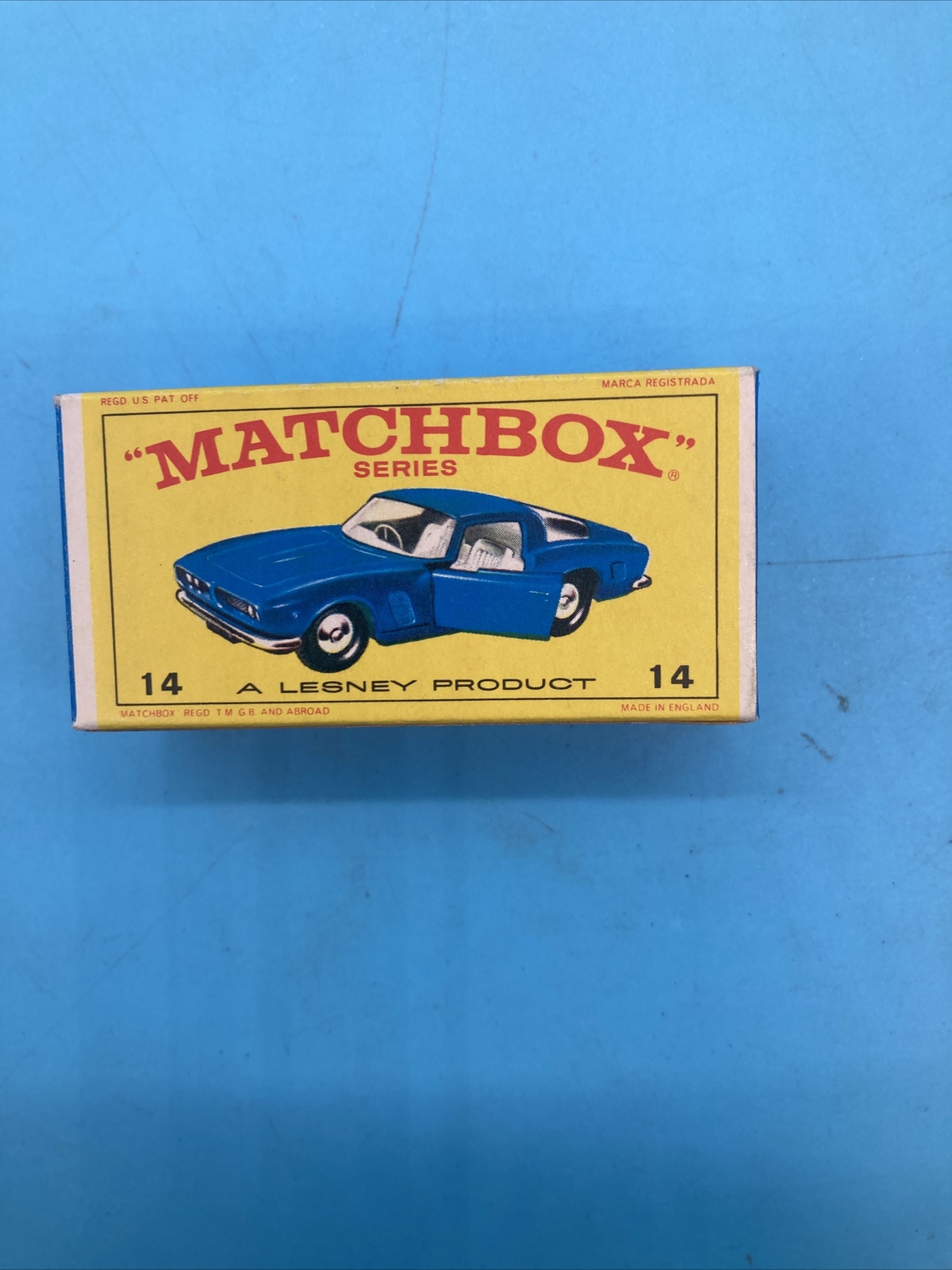 Matchbox 14 ISO Grifo In The Original E4 Box New | eBay