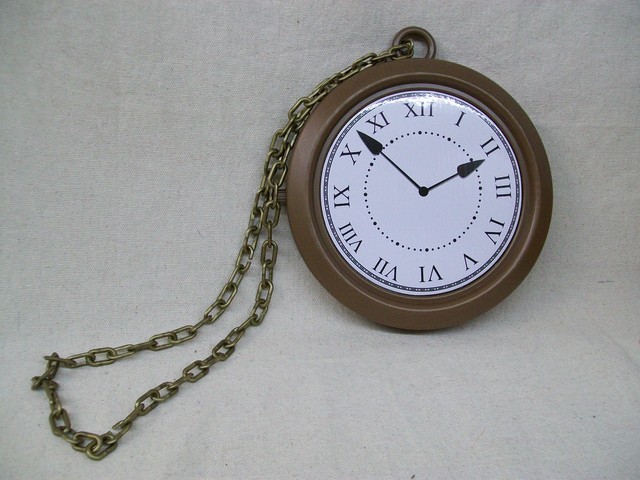 Hip Hop Rapper Clock Necklace Flavor Flav Wonderland Wht Rabbit Hare ...