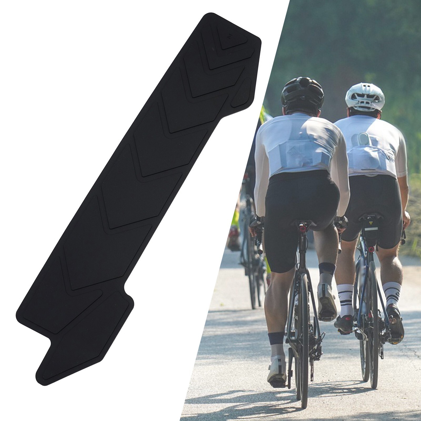 Flexible Bike Chain Protection Cover Silicone Gel Sticker Reliable ...