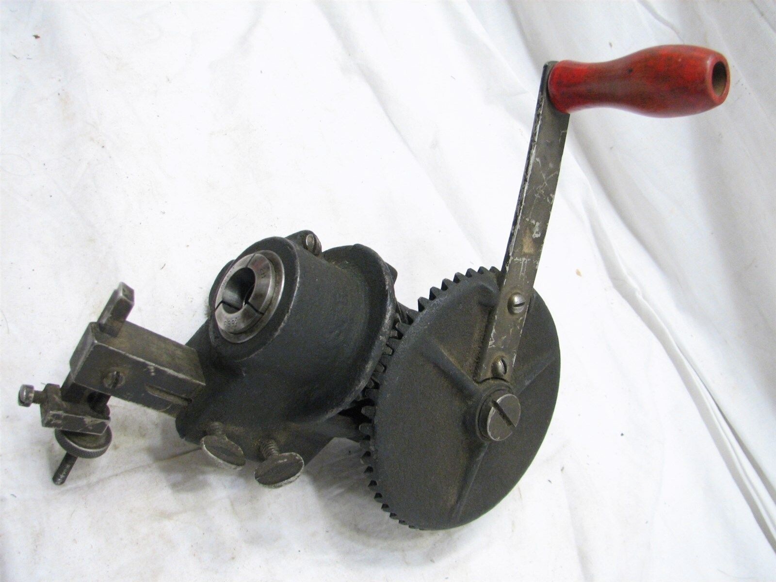 Vintage Hand Crank Rivett 699 Commutator Lathe Drill Armature Tool | eBay