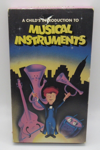 A CHILD'S INTRODUCTION TO MUSICAL INSTRUMENTS ANIMATED VHS VIDEO, 30 ...