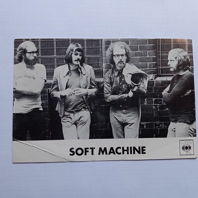 Soft Machine: Authentic Press Kit Photo Early Soft Machine Line Up | eBay