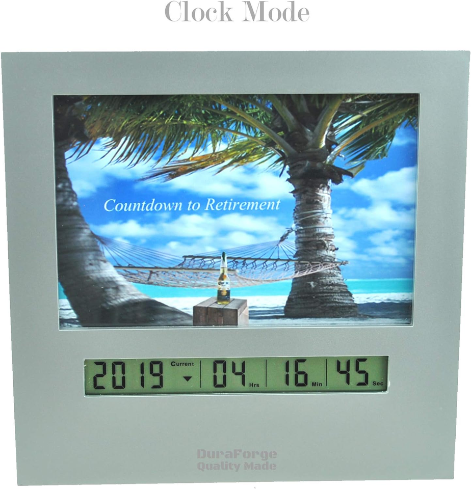 9999 Day Retirement Countdown Clock with Large Display Digital Timer ...