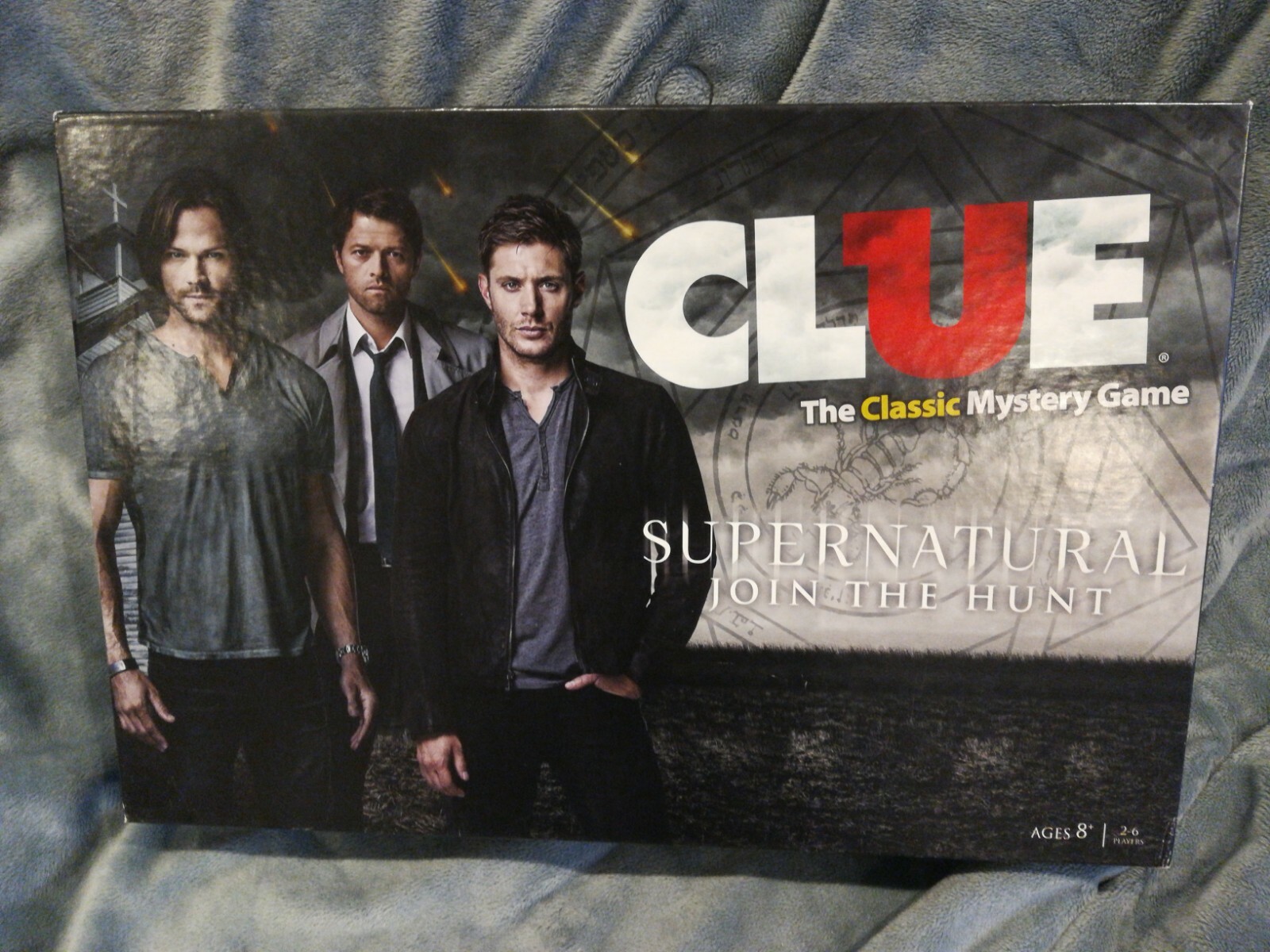 CLUE SUPERNATURAL Join the Hunt Board Game Sam & Dean Rare 2014 - 100% ...
