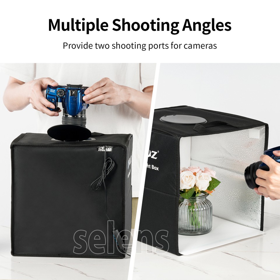 16x16“ LED Light Box Tent Portable Photo Studio Photography Shooting ...