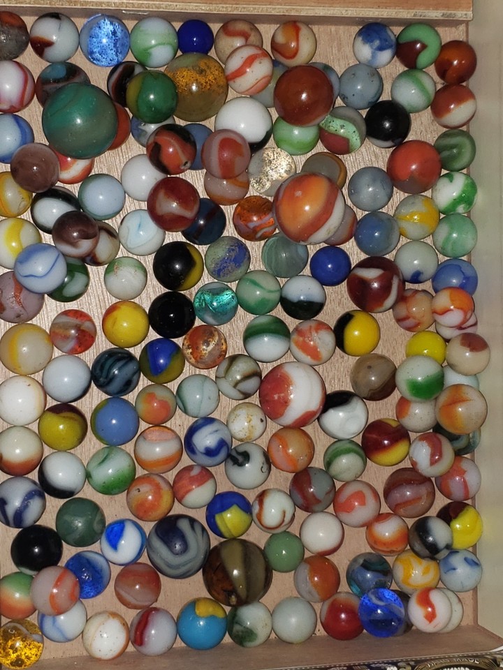 WOUNDED Warrior Scratch And Dent Marble Lot Akro; Peltier, Mk, Vitro ...